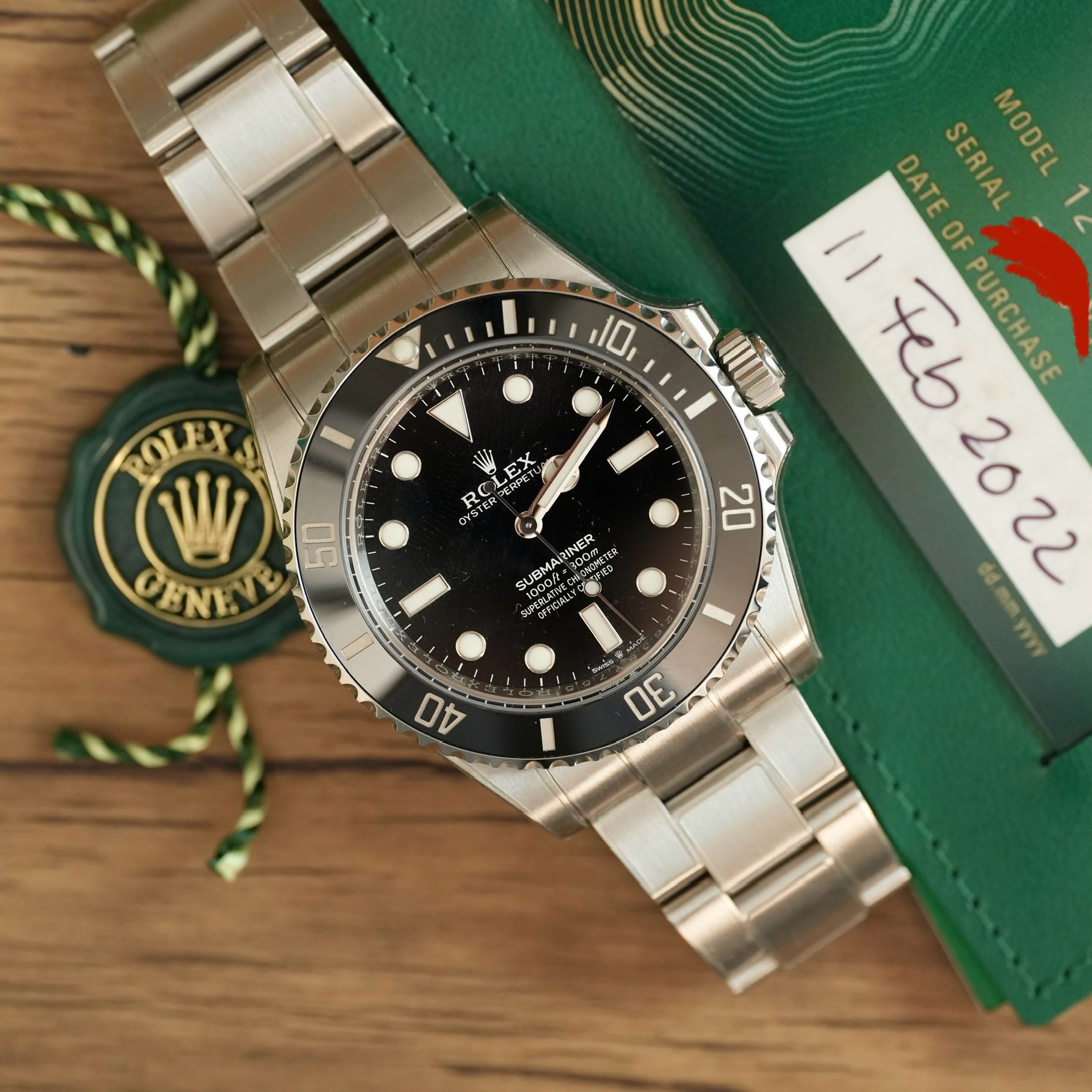 2022 Rolex Submariner (No Date) 124060 Wrist watch