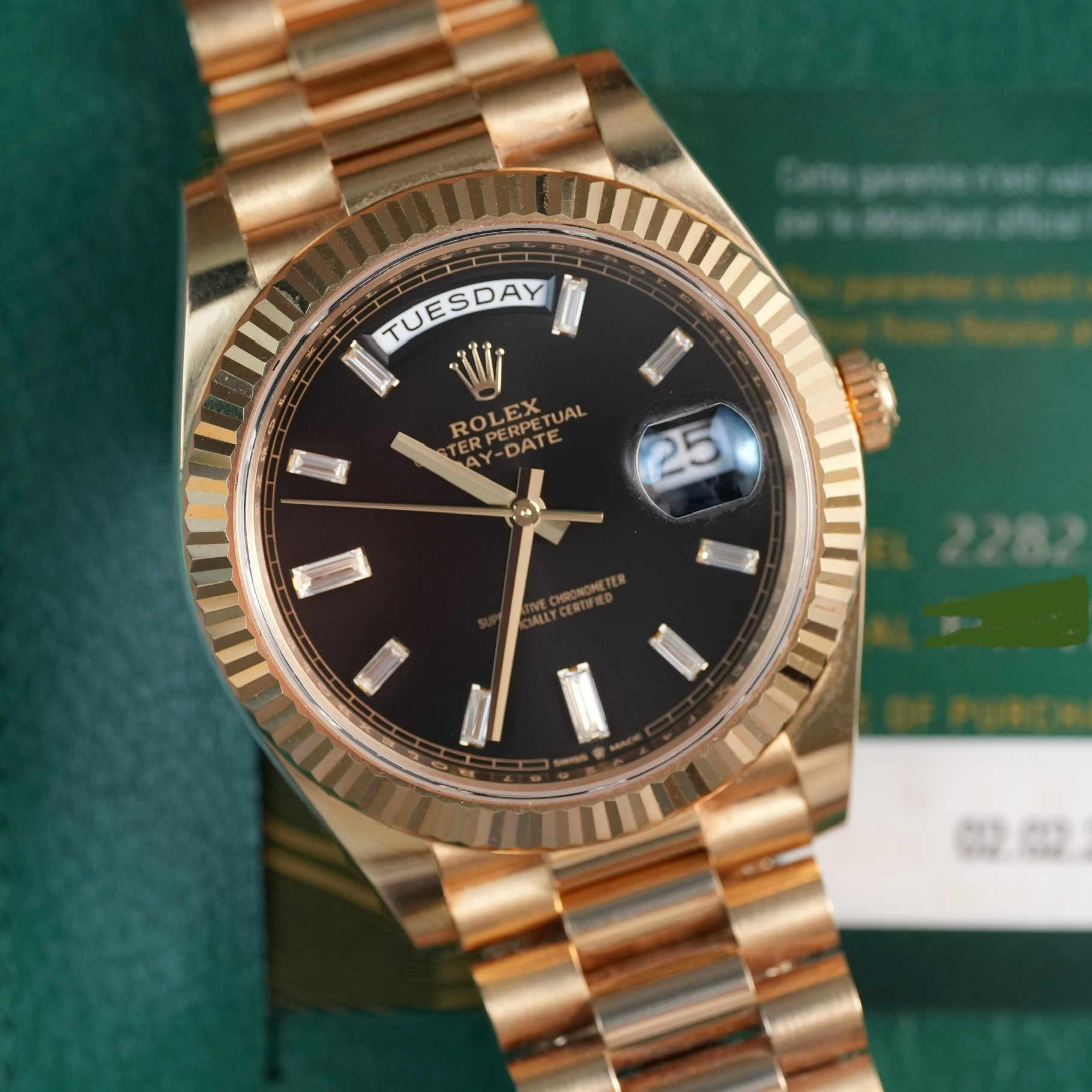 2023 Rolex Day-Date 40 228238-0004 Wrist watch
