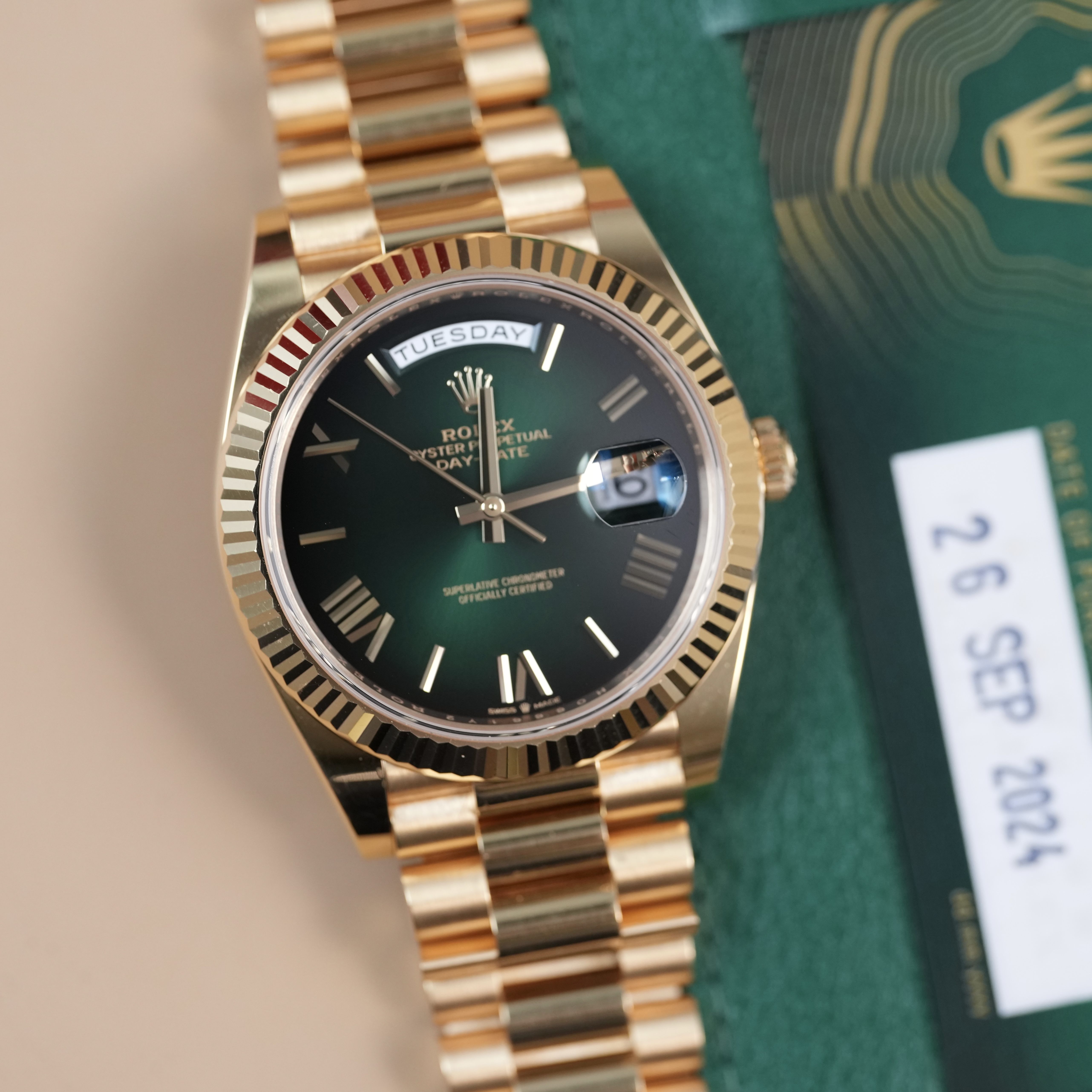 2024 Rolex Day-Date 40 228238-0069 Wrist watch