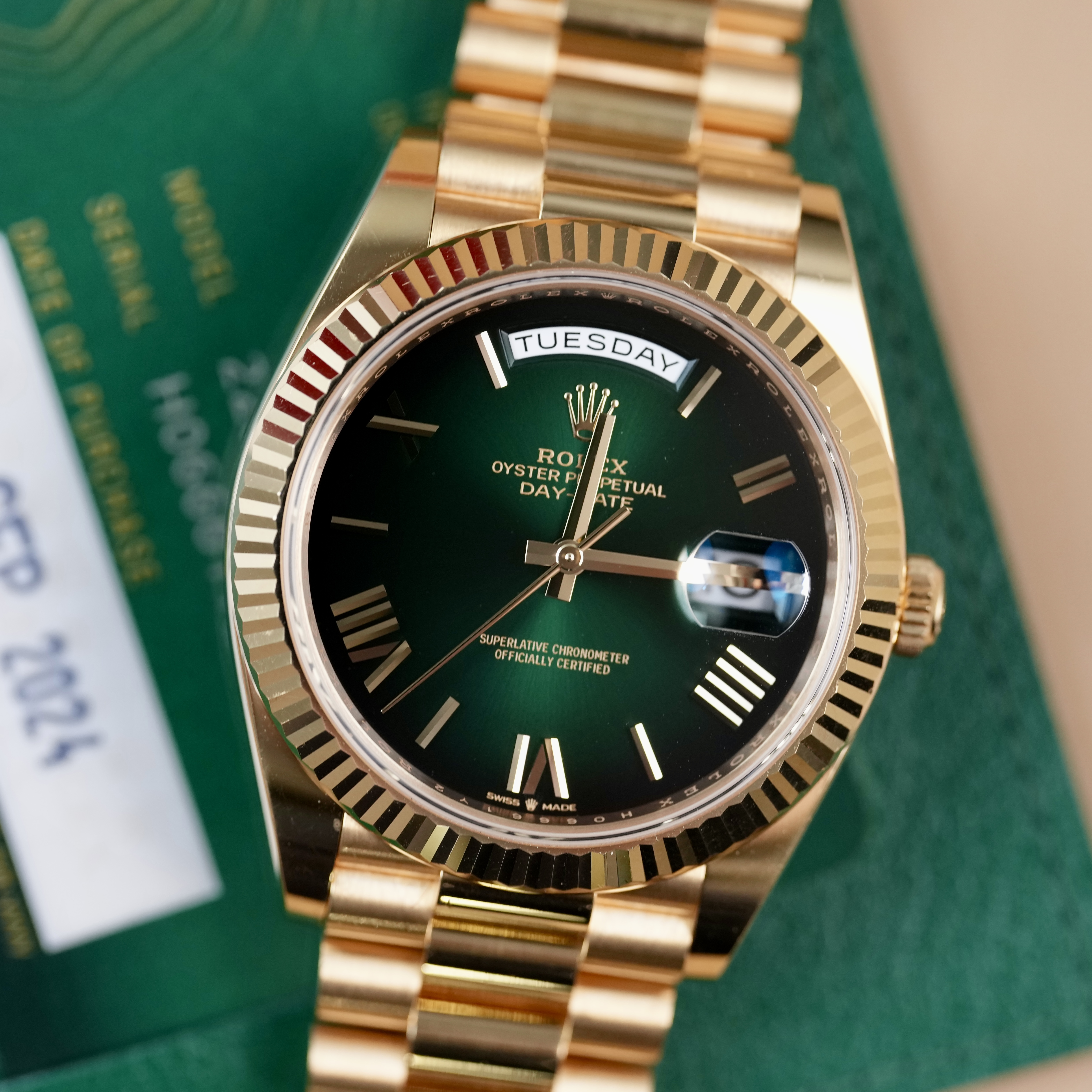 2024 Rolex Day-Date 40 228238-0069 Wrist watch