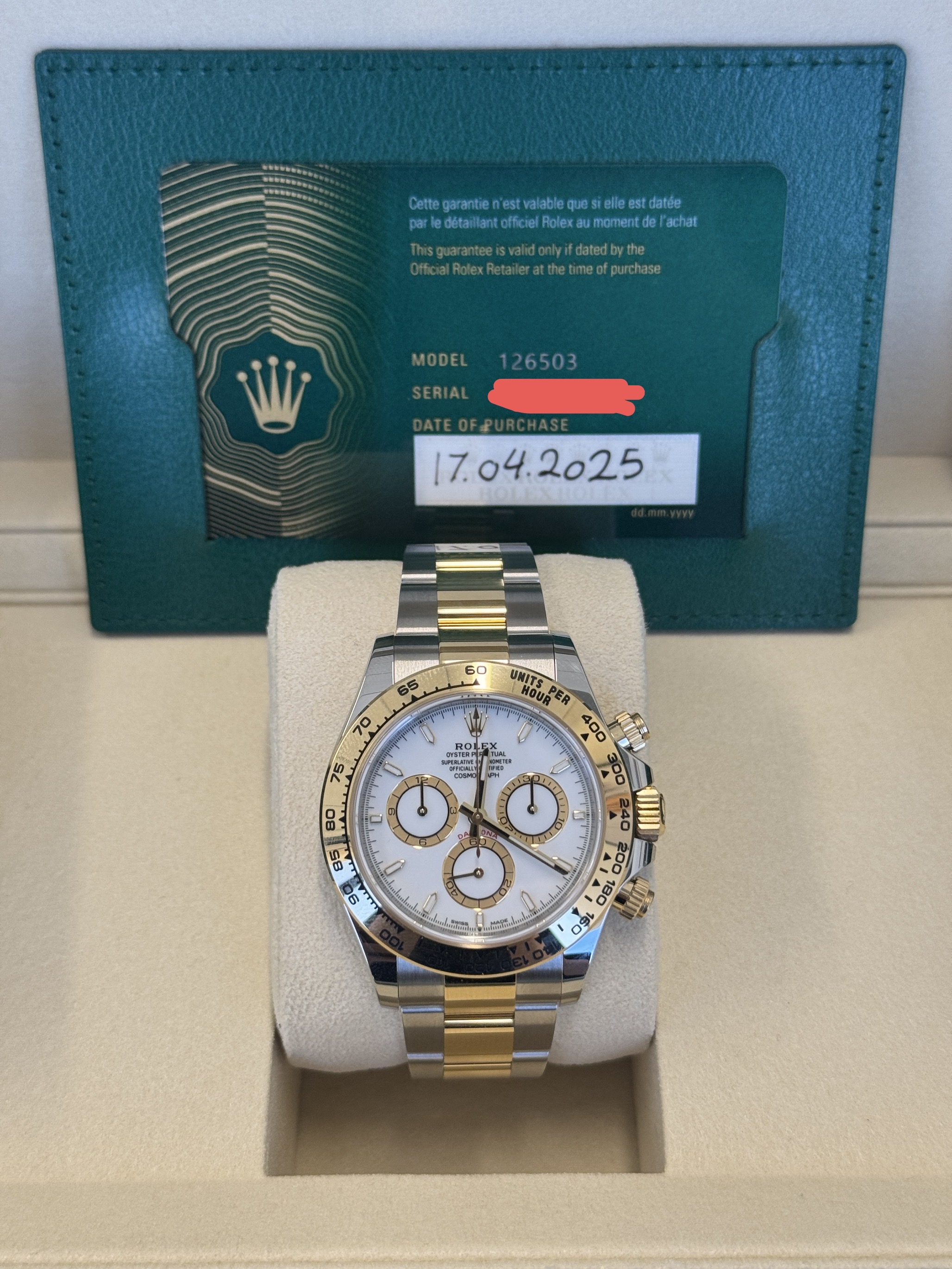 2025 Rolex Daytona 126503-0001 Wrist watch