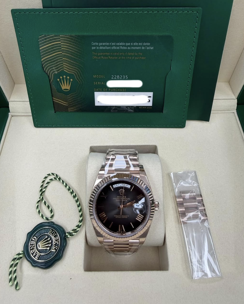 2025 Rolex Day-Date 40 228235-0055 Wrist watch